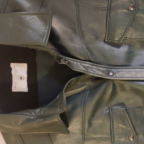 Ron Tomson | Jackets & Coats | Ron Thomson 0 Leather Jacket 4xlxl ...